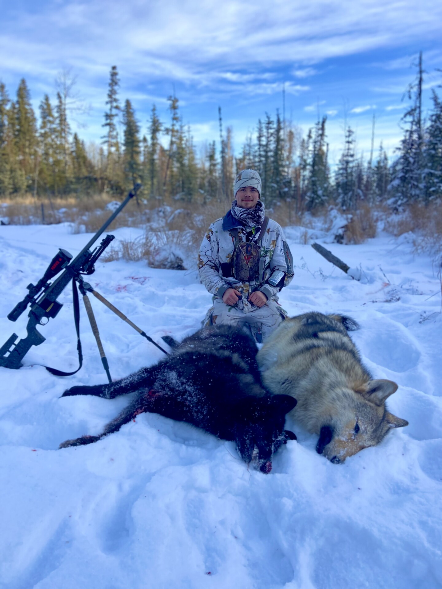 Alberta Wolf Hunt and Trapline Experience - Gerhart Outdoors