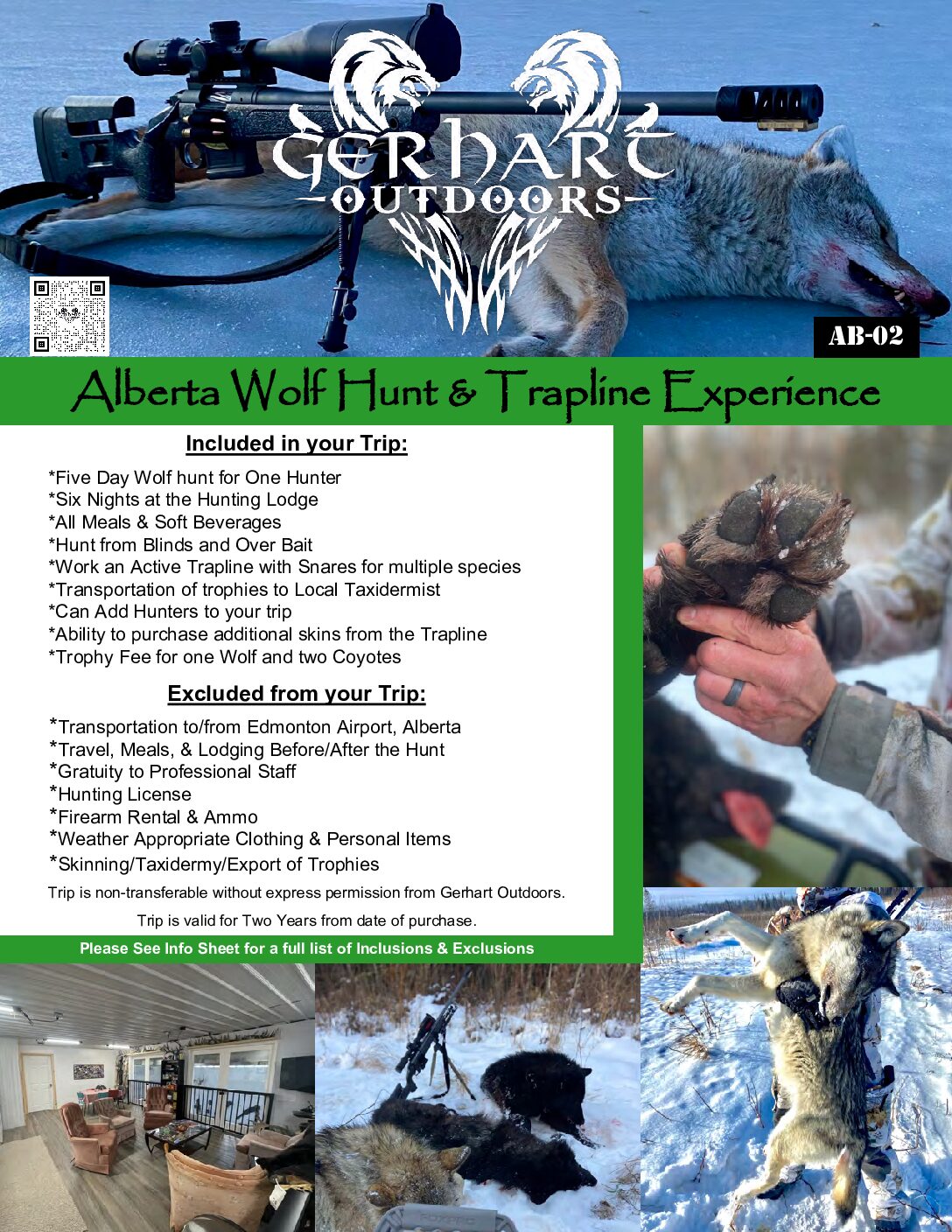 Alberta Wolf Hunt and Trapline Experience - Gerhart Outdoors